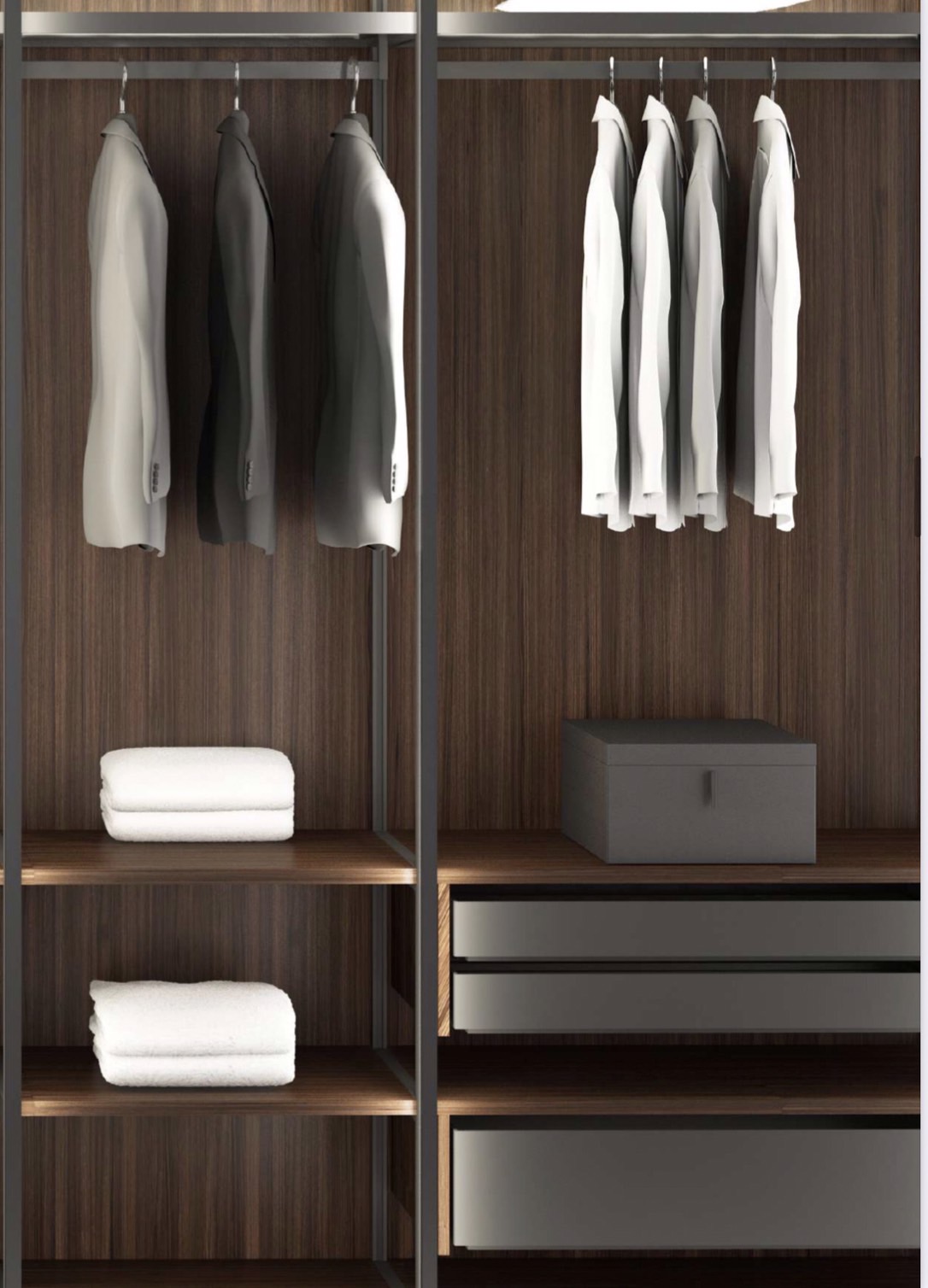 Aluminium Profile for wardrobe and walk-in closets - RCD Design Center
