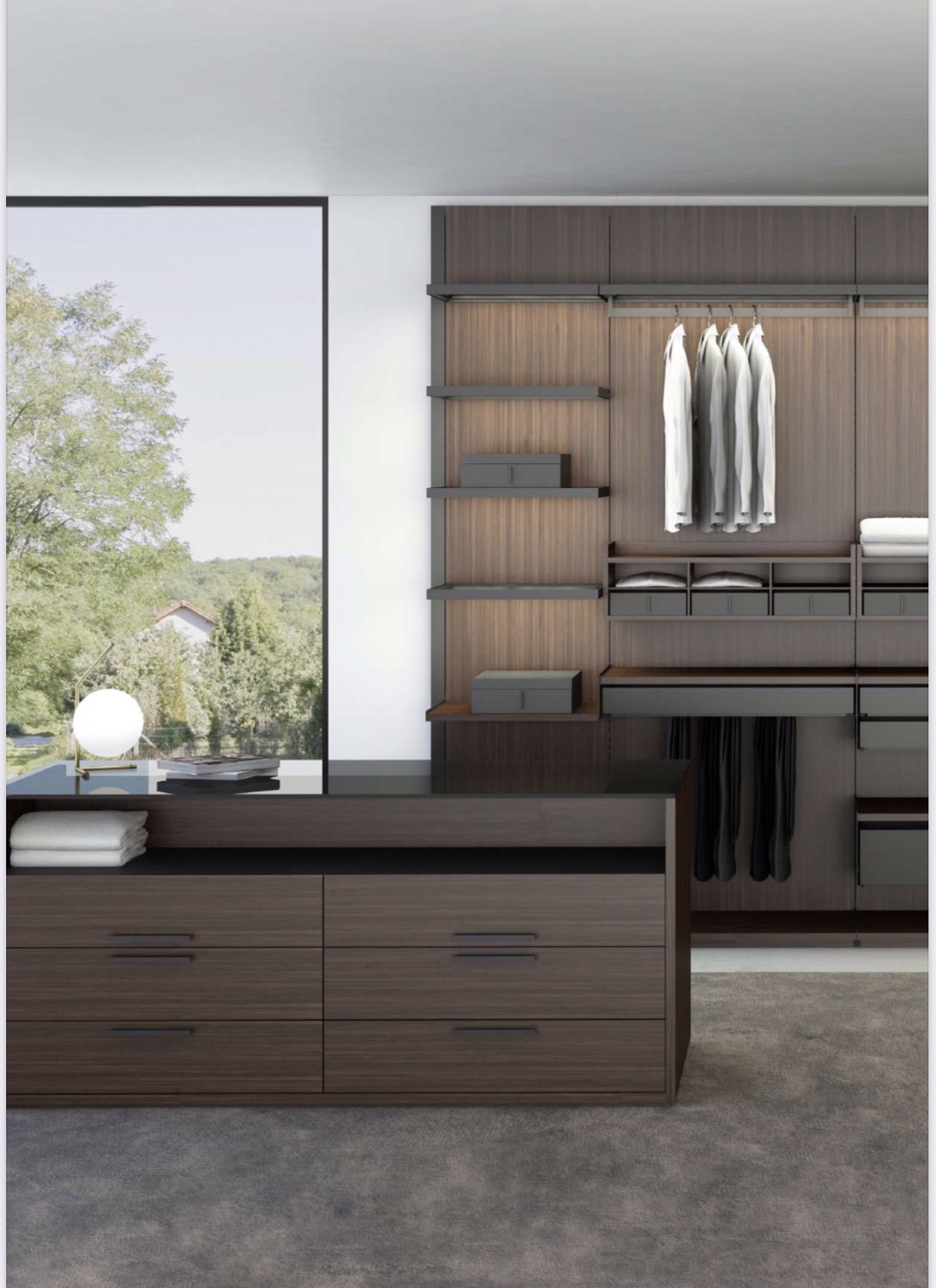 Aluminium Profile for wardrobe and walk-in closets - RCD Design Center