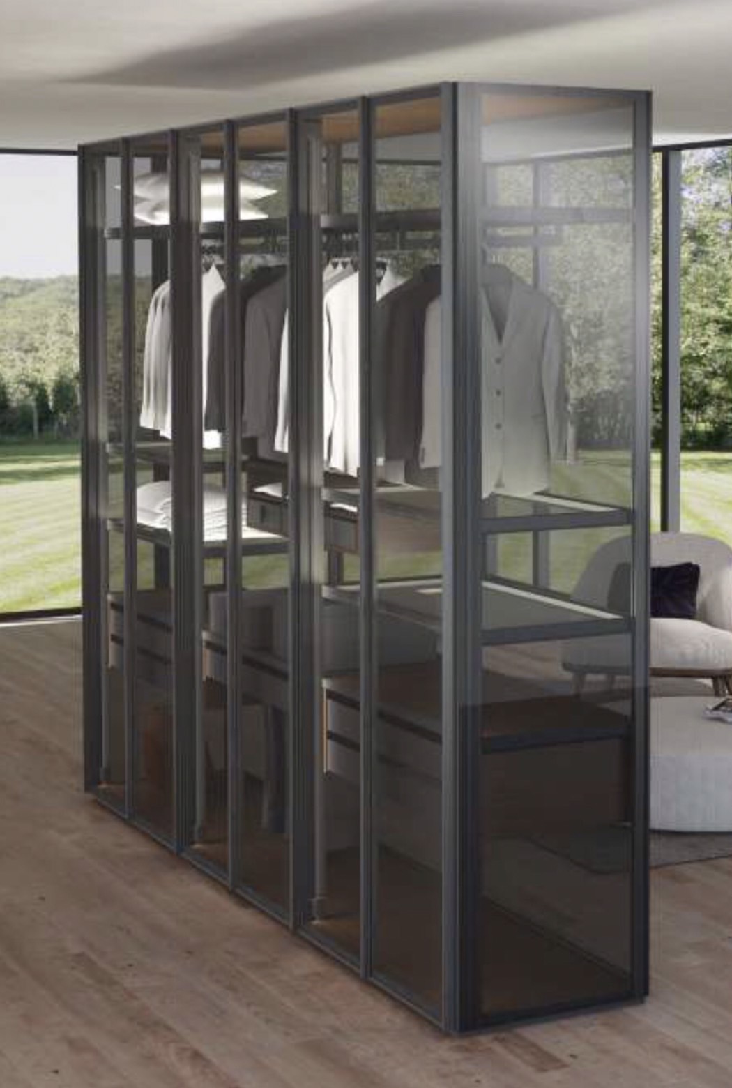 Aluminium Profile for wardrobe and walk-in closets - RCD Design Center