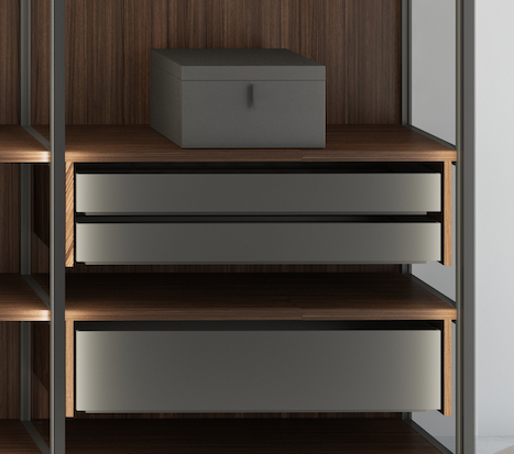Aluminium Profile for wardrobe and walk-in closets - RCD Design Center