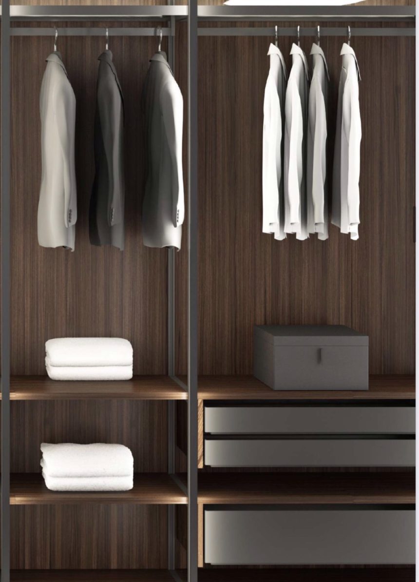 Aluminium Profile for wardrobe and walk-in closets – RCD Design Center