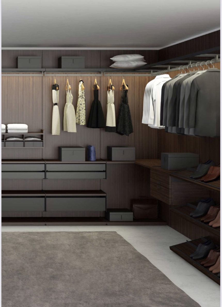 Aluminium Profile for wardrobe and walk-in closets – RCD Design Center